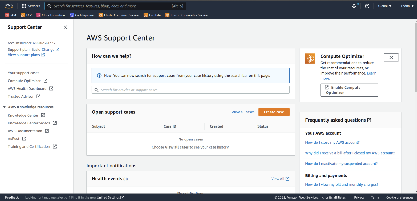 CÁC LỖI THƯỜNG GẶP KHI TẠO ACCOUNT AWS | CodeStar Academy