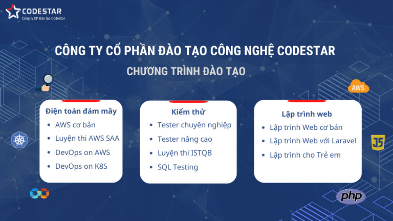 TOP CÁC TRUNG TÂM DẠY AWS TỐT NHẤT HIỆN NAY | CodeStar Academy