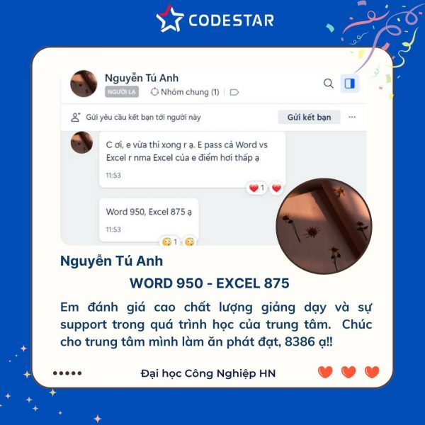 Khóa học tin học văn phòng MOS Online | CodeStar Academy